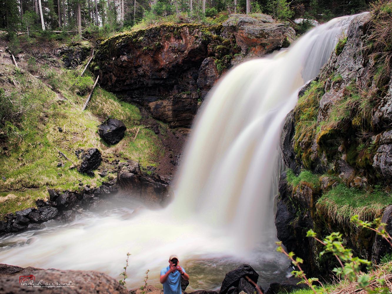 The Waterfalls of Yellowstone National Park (Images and Map) – indahs ...